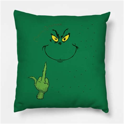 Almofada Grinch Dedo Do Meio Natal Christmas O Grinch Mkp Toyshow