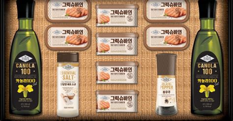 Spc삼립 그릭슈바인 추석 선물세트 6종 출시