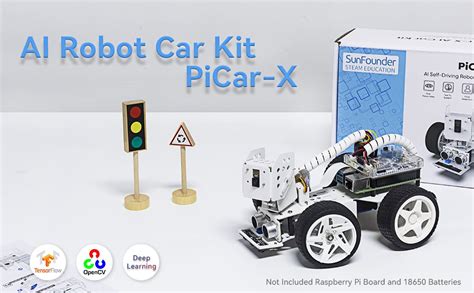 Купити Конструктор Sunfounder Picar X Smart Video Robot Car Kit For