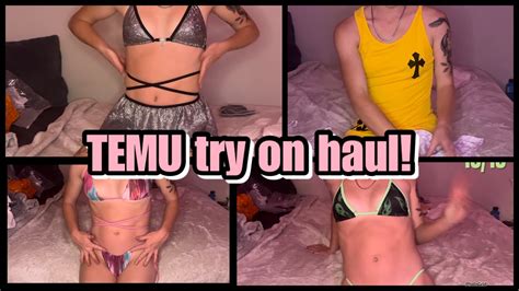 Temu Try On Haul Youtube