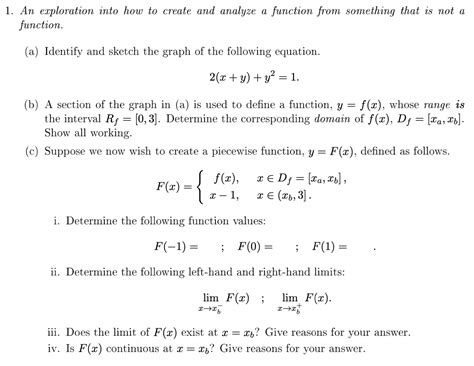 Solved An Exploration Into How To Create And Analyze A Chegg Com