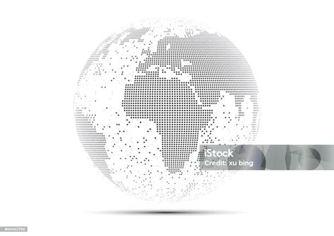 세계 지도 포인트 국제 의미 일러스트 레이 션 세계의 과학 및 기술 이미지 0명에 대한 스톡 벡터 아트 및 기타 이미지 0명 3차원 형태 가상현실 Istock
