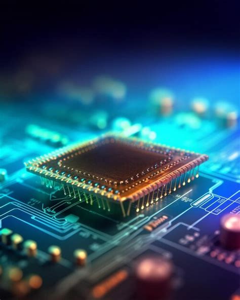 Premium Photo Microcircuit