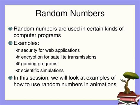 Random Motion Examples