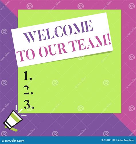 Text Sign Showing Welcome To Our Team Conceptual Photo Introducing