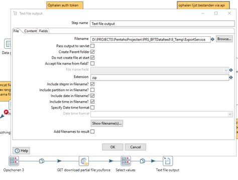 File Api Response Is Zip Pentaho