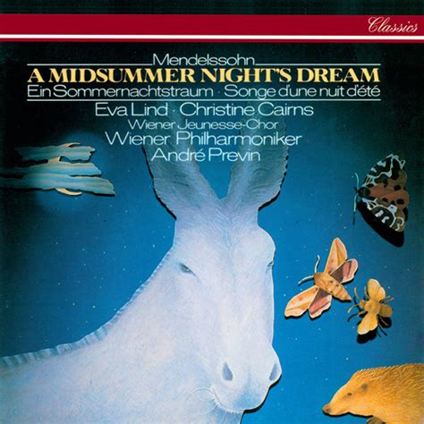 メンデルスゾーン：劇付随音楽「夏の夜の夢」（ウィーン・フィル／プレヴィン） 00028948310845 Nml ナクソス