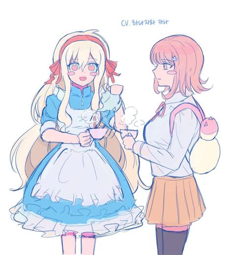 Nanami Chiaki And Sonia Nevermind Danganronpa And More Drawn By Jpdu Danbooru