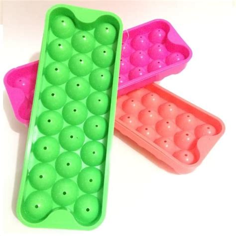 Cetakan Es Batu Telor Puyuh Ice Ball Cetakan Puding Coklat Lollipop Tempat Es Batu Bulat Kotak