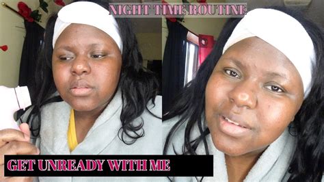My Nighttime Skin Care Routine Get Unready With Me YouTube