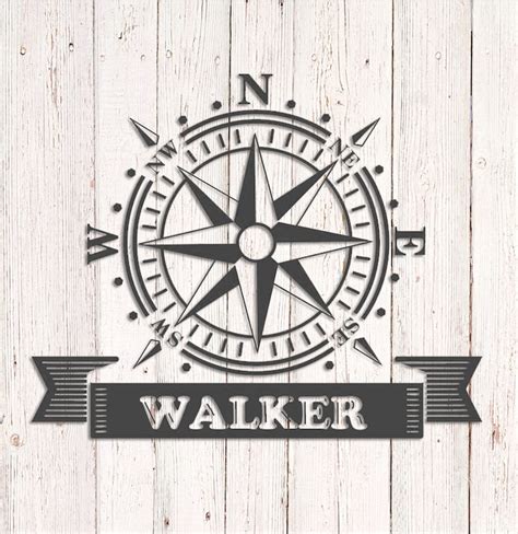 Compass Rose Decal Custom Compass Decal Compass Decal Etsy