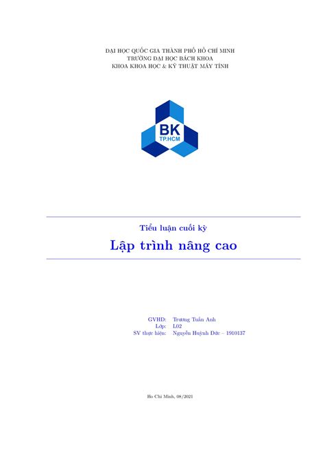 Advanced Programming L02 Nguyen Huynh Duc 1910137clone Huỳnh Đức Nguyễn Page 1 27