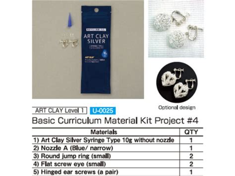 Art Clay Level 1 Course Material Kit Project 4 Sydney Art School Sas
