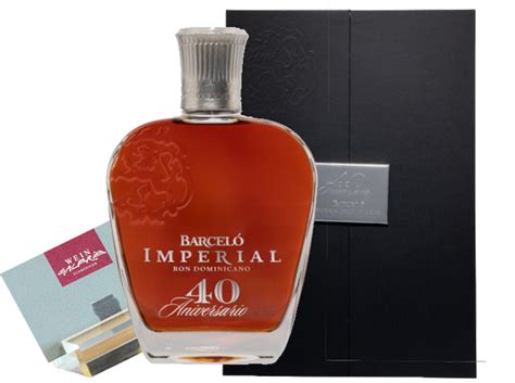 Ron Barceló Imperial Premium Blend 40 Aniversario 42° - WEIN GALERIE ...