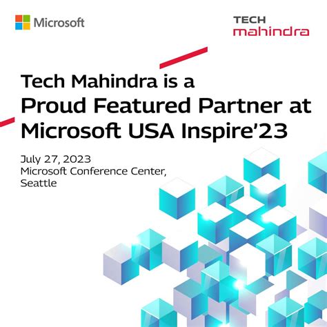 Tech Mahindra On Linkedin Microsoft Nxtnow Microsoftinspire