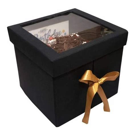 Square Transparent Cardboard Gift Boxes At Piece Cardboard Box In North Parganas ID