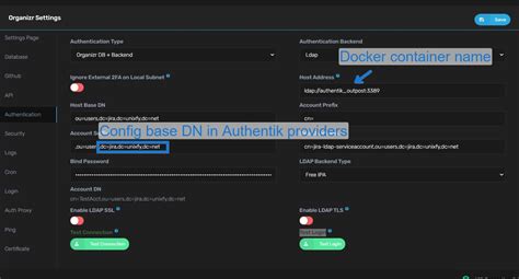 Provide Some Documentation For Using Organizr With Authentik Ldap