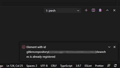 Id For Xxx Is Already Registered · Issue 606 · Gitkraken Vscode