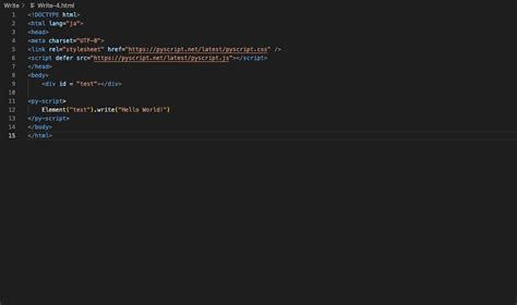 Pyscriptpyscript Html Python Pysci