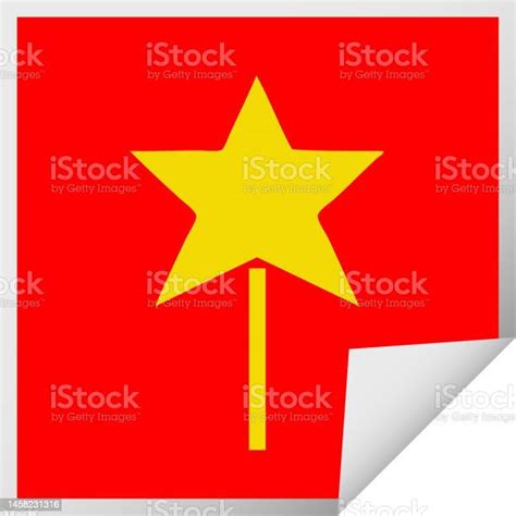 스타 지팡이의 사각형 필링 스티커 만화 귀여운에 대한 스톡 벡터 아트 및 기타 이미지 귀여운 라인아트 마녀 Istock