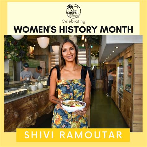Shivi Ramoutar Is A Famous Trinidad Born Chef And Food Writer Shivi