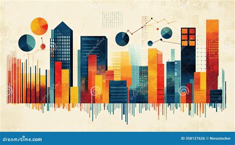 Infographic Comparing Data Results With Scales Cartoon Vector