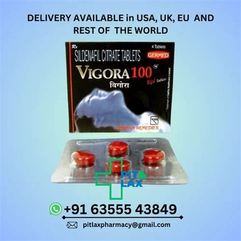 Vigora 100 Mg Tablet At Rs 98stripe Erectile Dysfunction Medicine In