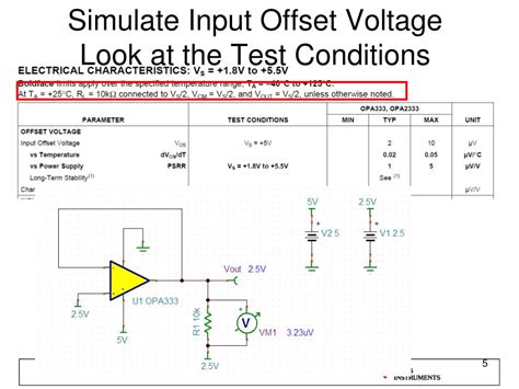 Ppt Op Amp Offset Voltage Aew 0100 Powerpoint Presentation Free Download Id 2575655