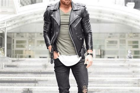 Cómo combinar una chaqueta de cuero Blog Moda Hombre