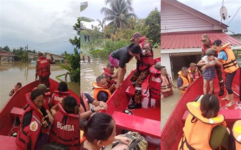 Mangsa Banjir Di Sarawak Meningkat Kepada Orang