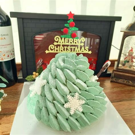 강릉호텔 크리스마스케이크 앙빵 메리 그린 트리 케익 네이버 블로그