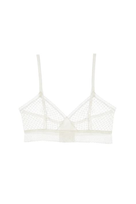 Bella Soft Cup Triangle Bra Ivory Chérie Amour