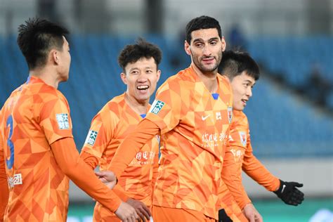 足球——足协杯：山东鲁能泰山胜浙江能源绿城比赛