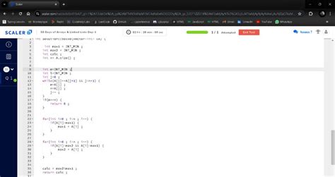 scalerdiscord scalertopics codingchallenge arraymagic techjourney
