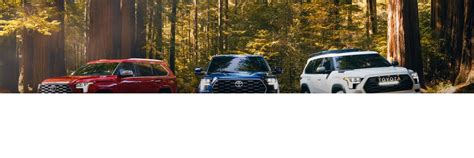Explore Toyota Suvs From Smallest To Largest Toyota Of New Bern