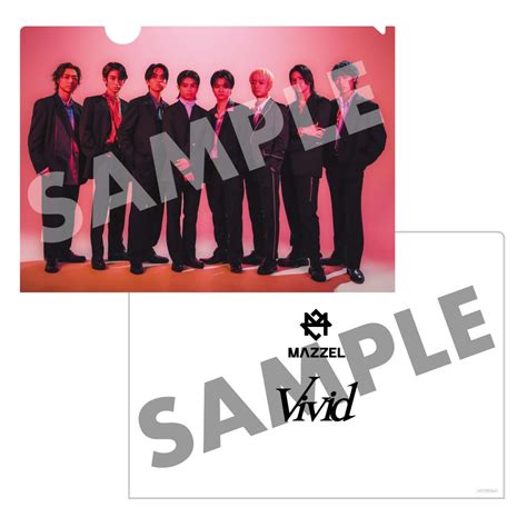 517水 発売 Mazzel Debut Single「vivid」法人別特典 絵柄決定！ Mazzel