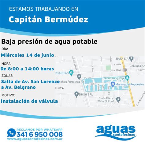 Noticias De Aguas Santafesinas On Twitter Capitánbermúdez Por