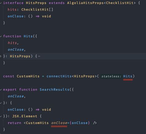 Guide On Making Custom Components With Typescript · Issue 3007 · Algoliareact Instantsearch