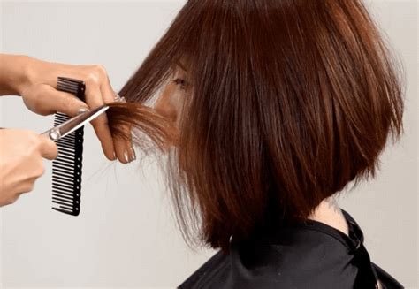 Stacked A Line Bob With Texture Behindthechair Com