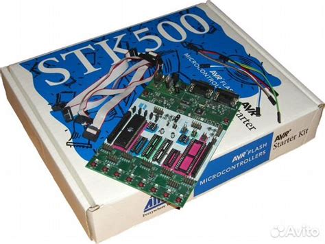 STK atmel AVR Starter Kit AVR dragon купить в Истре Электроника