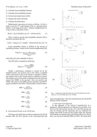 Traffic Outlier Detection By Density Based Bounded Local Outlier Factors PDF