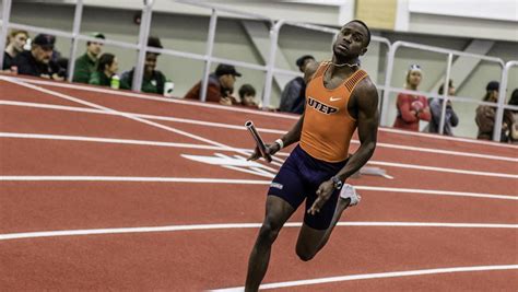 Bahamanian Hurdler Shakeem Smith Sets Personal Bests At Utep Track