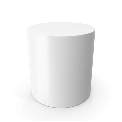 Cylinder Shape White 3D Object 2298861051 Shutterstock