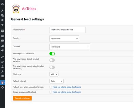 Create The Next Ad Product Feed For Your Store With Adtribes