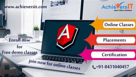 Best Angular Training By Achievers It In Bangalore Job Training