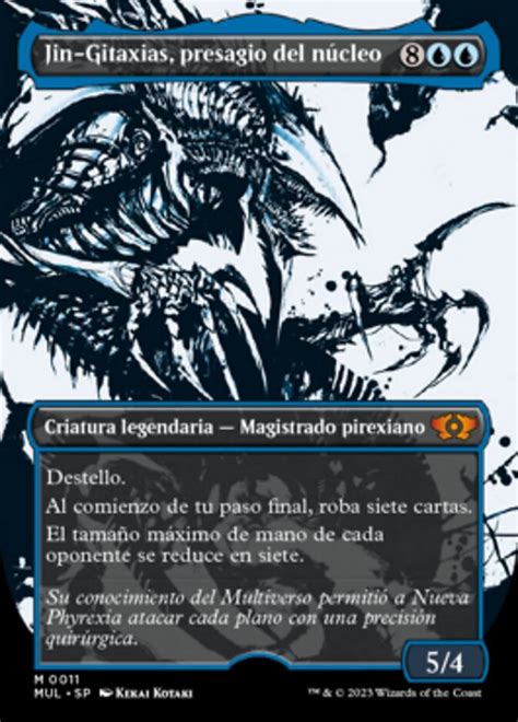 Jin Gitaxias Presagio Del Núcleo Multiverse Legends Mtg Print