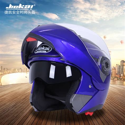 JIEKAI Jie kai motorcycle helmet general double lens JK105 men's and ...