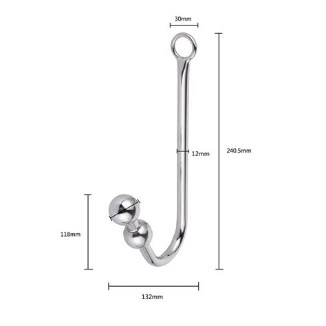 Beaded Anal Hook With Collar And Cuffs Love Plugs