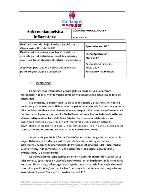 Protocolo Eip Oficial Pdf Especialidades Medicas Salud Pública