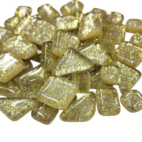 Soft Glass Glitter Champagne 500 G Mosaiikkimyymälä